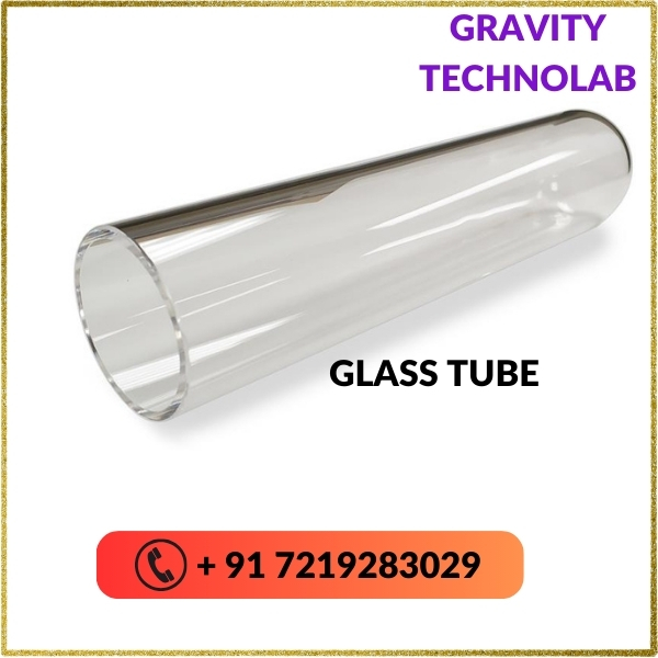 hollow quartz or glass tubes used for laboratory experiments and ...